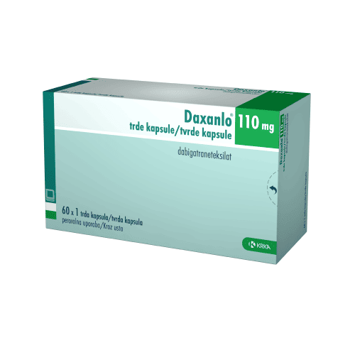 Daxanlo 110 mg, tvrde kapsule | Krka